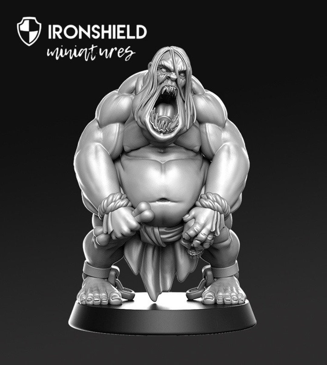Aggroth - Ghoul Ugly Prisoner Mini for Dnd Figure Print 3d 12k ...