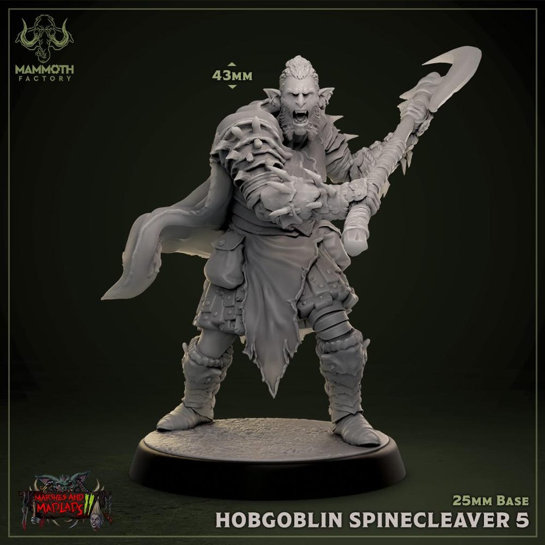 Hobgoblin High Goblin Villain Figure 12k 14k + BONUS Print 3D RPG ...