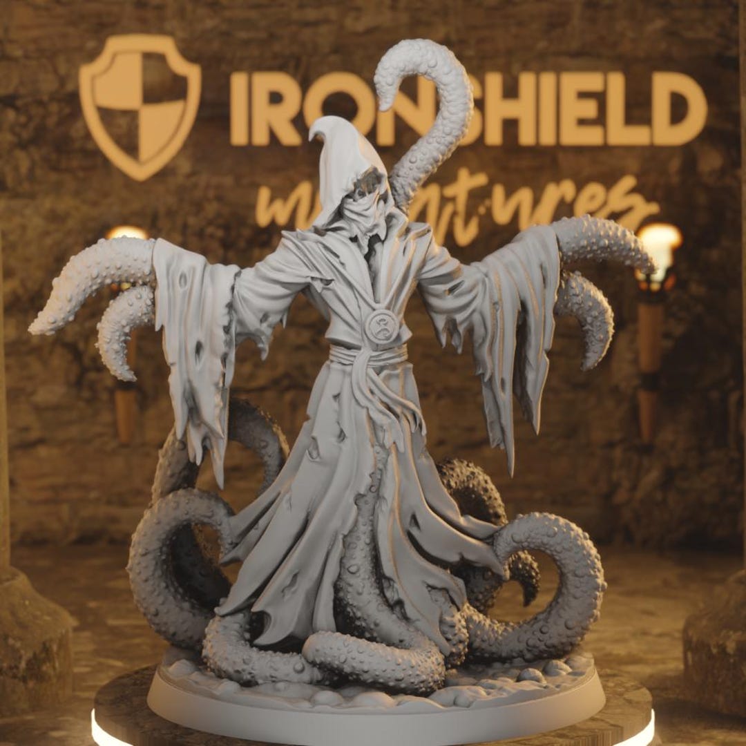 King in Yellow - Demon Sea Octopus Monster Mini for D&D Dnd Figure ...
