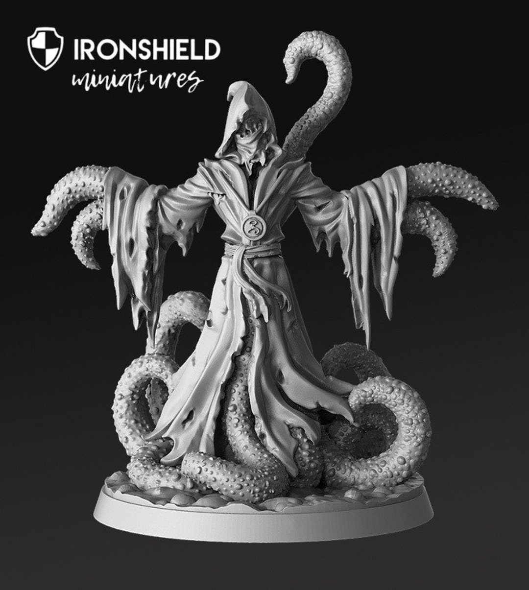 King in Yellow - Demon Sea Octopus Monster Mini for Dnd Figure Print 3d ...