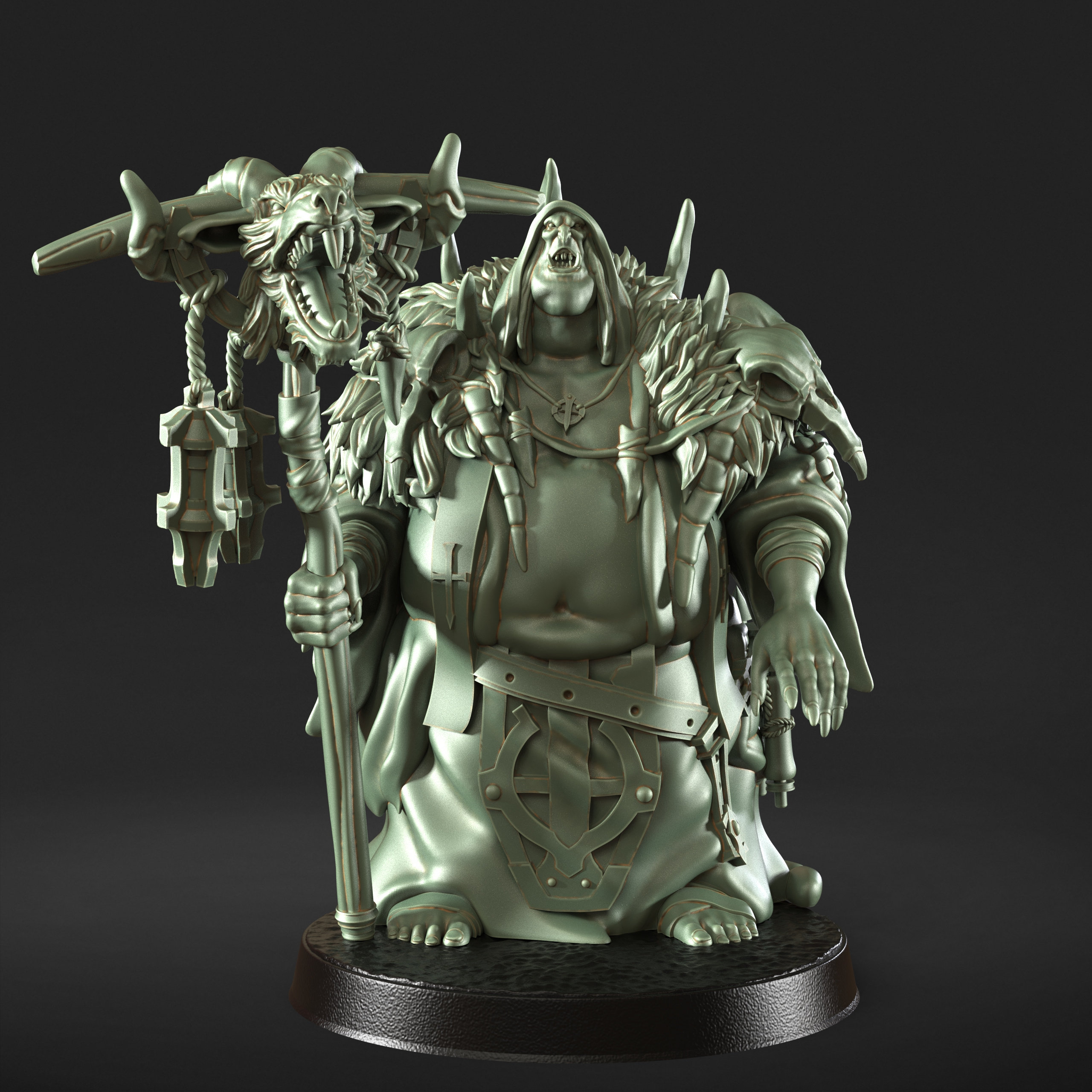 Rat Cult Priest HUGE Figure 12k Base Print 3D RPG - Etsy Australia