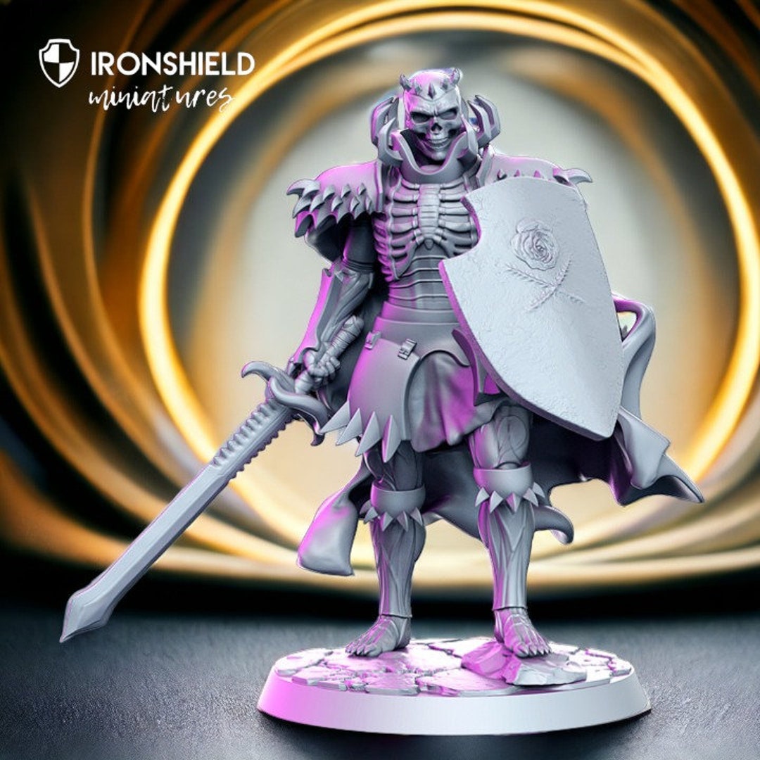 Skrull Dark Knight Lord of Death King of Dead Warriors for Dnd Figure ...