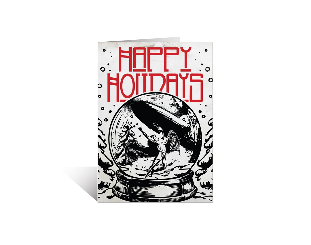 Led Zeppelin Christmas Greeting Card & Envelopes - 12 Pack - Etsy