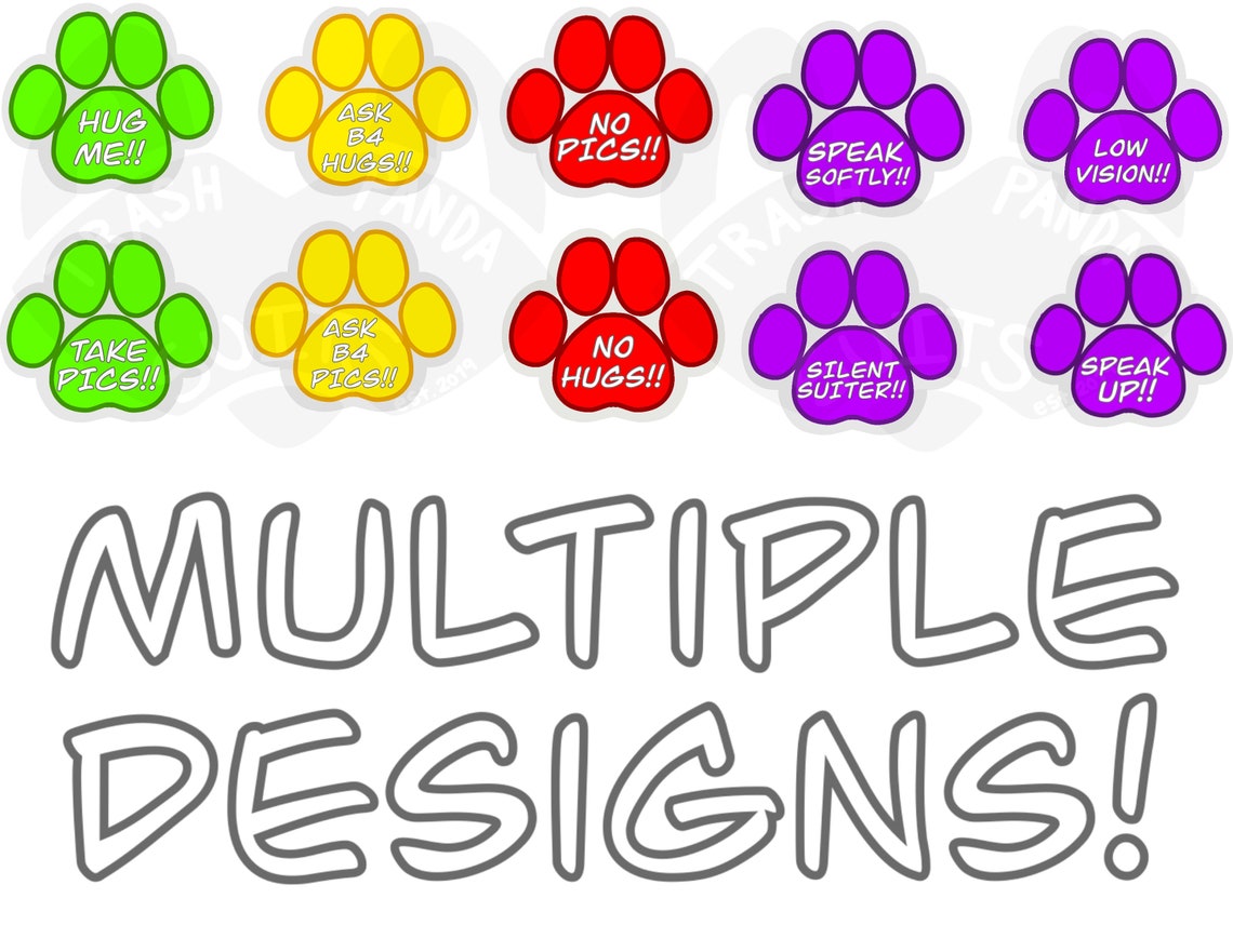 Fursuit Boundary Badges - Etsy