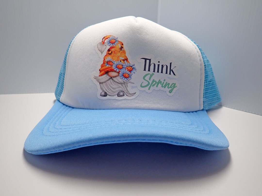 Cap, Ball Cap, Hat, Head Covering, Blue, White, Trucker Hat, Gift - Etsy