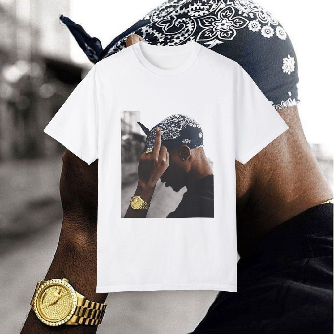 2pac Street Style Unisex Graphic T-shirt, Urban Fashion Tee, Edgy Gift ...