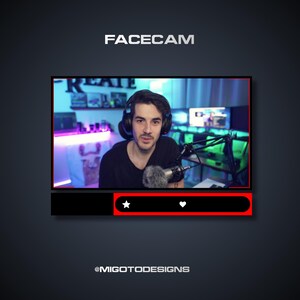 Minimal Red Animated Stream Overlay Package | Twitch Overlays ...
