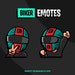 Biker Emotes, Racing Emotes for Streaming on Twitch, Kick Streaming ...