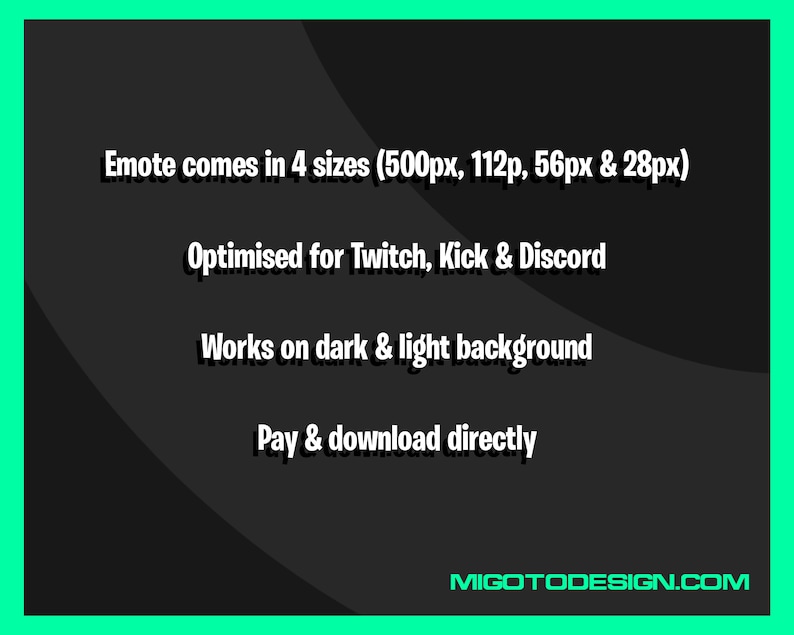 Text Twitch Emotes for Streaming on Twitch, Youtube, Kick Streaming ...