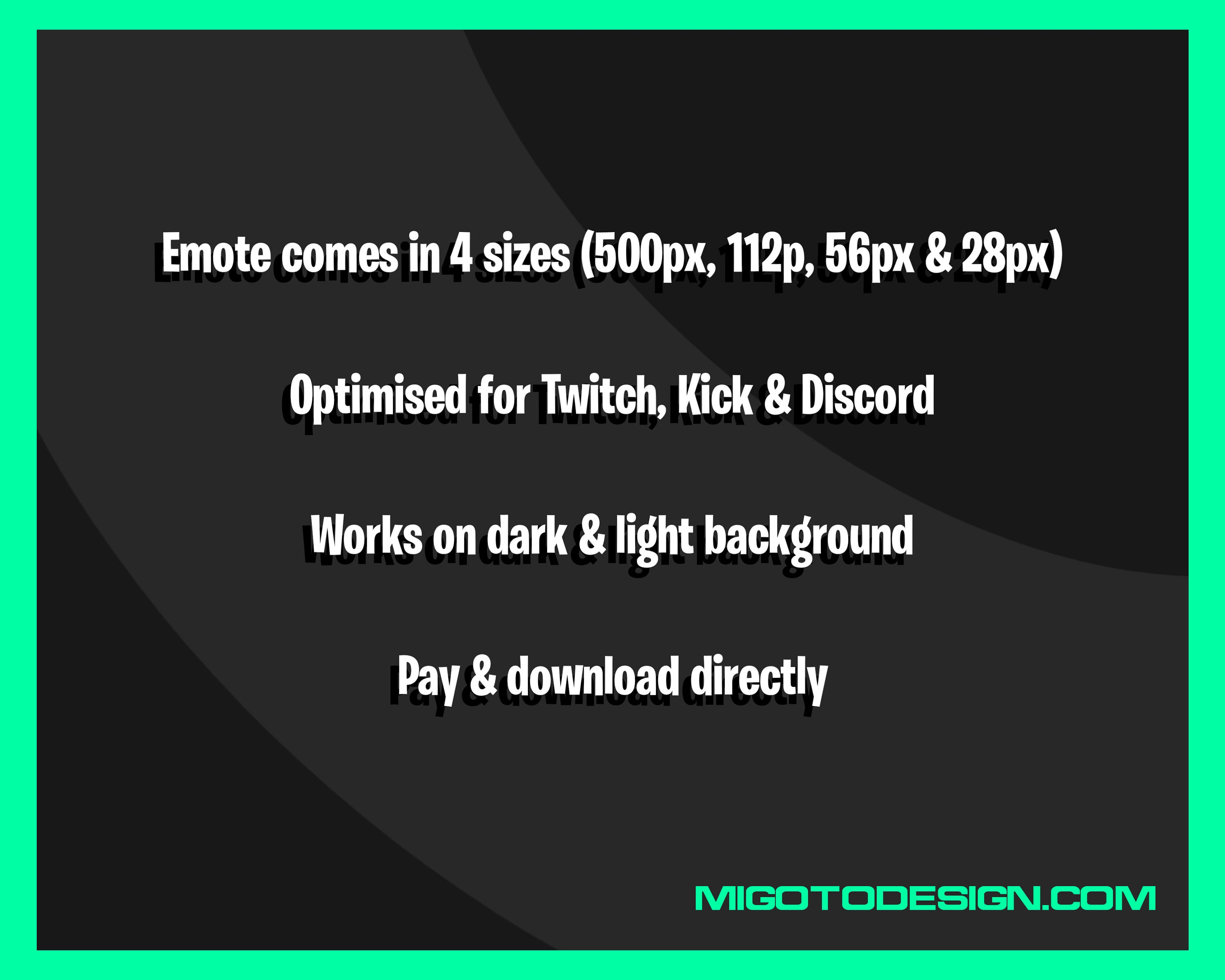 Biker Emotes, Racing Emotes for Streaming on Twitch, Kick Streaming ...