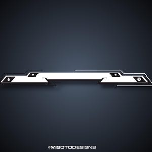 Minimal White and Black Animated Stream Overlay Package for Streaming ...