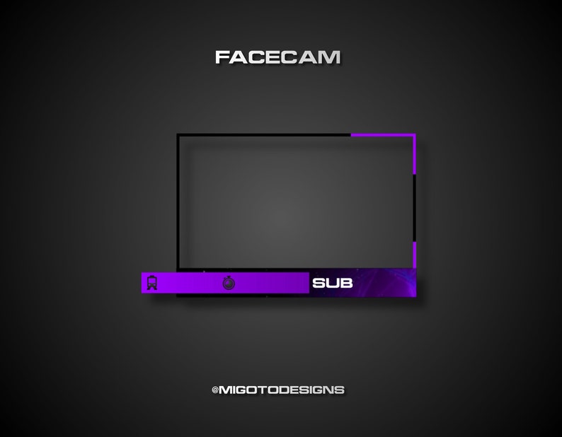 Galaxy Animated Streampack | Twitch Overlays, Purple, Streaming Overlay ...