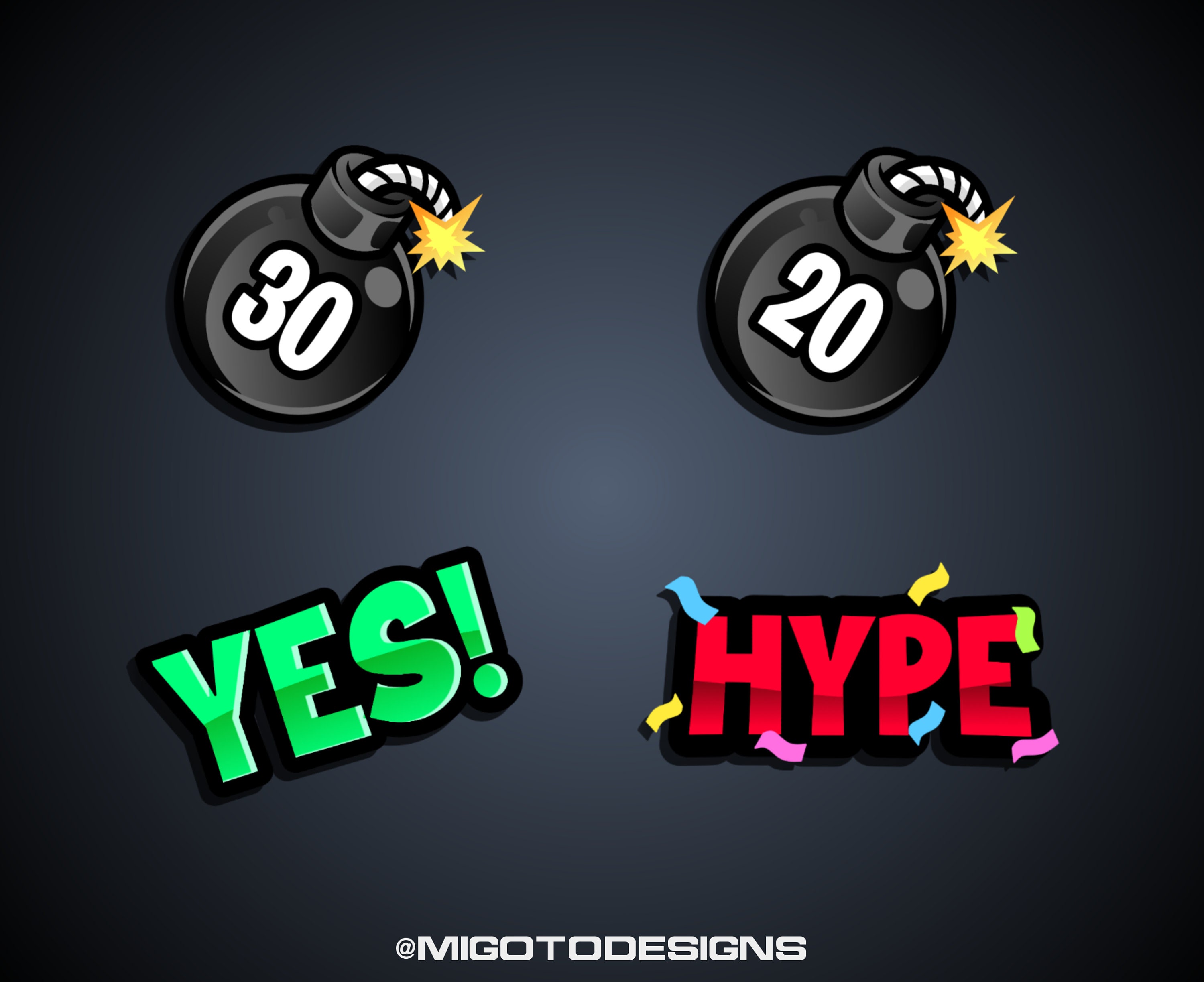 20 TEXT EMOTES for Streaming on Twitch, Kick Streaming & Discord ...