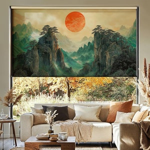 enchanted forest roller blind