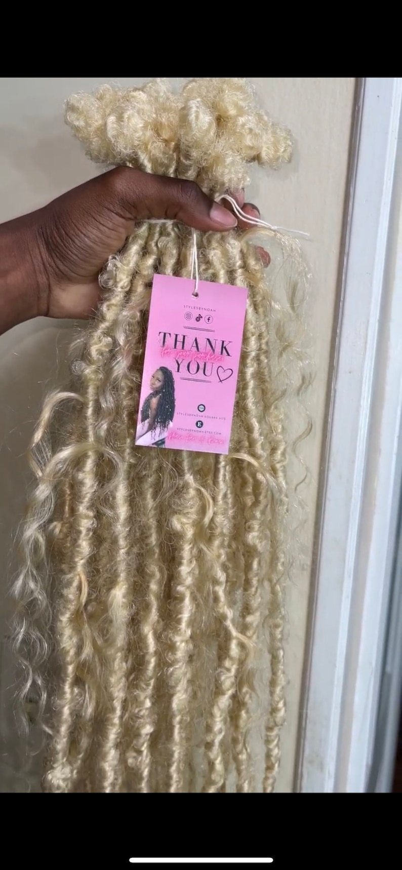 Faux Locs With Human Hair | Handmade Crochet Locs - Etsy