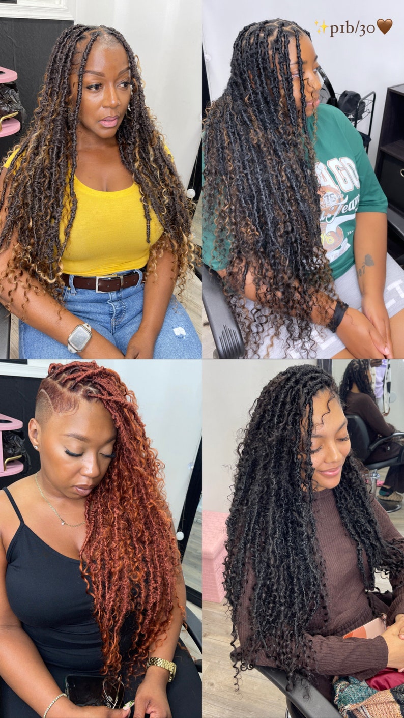 Faux Locs With Human Hair | Handmade Crochet Locs - Etsy