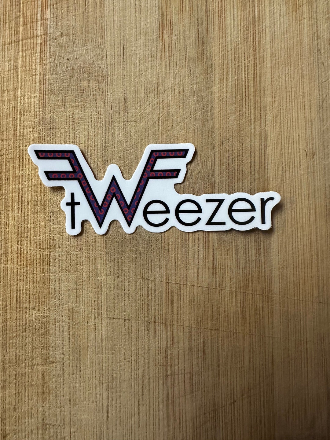 Phish Tweezer Weezer Logo Sticker - Etsy