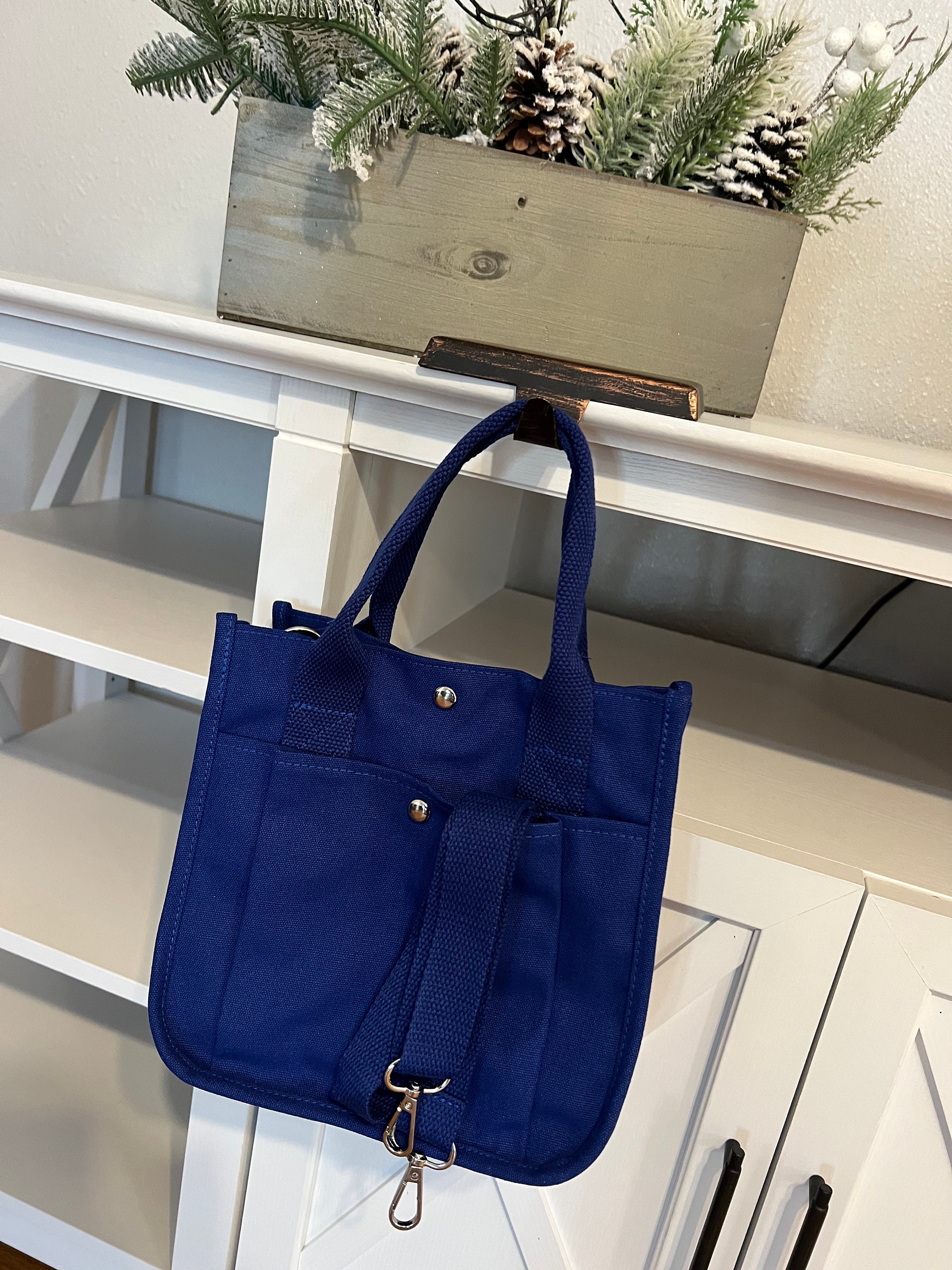 Personalized Small Canvas Tote Bag - Etsy