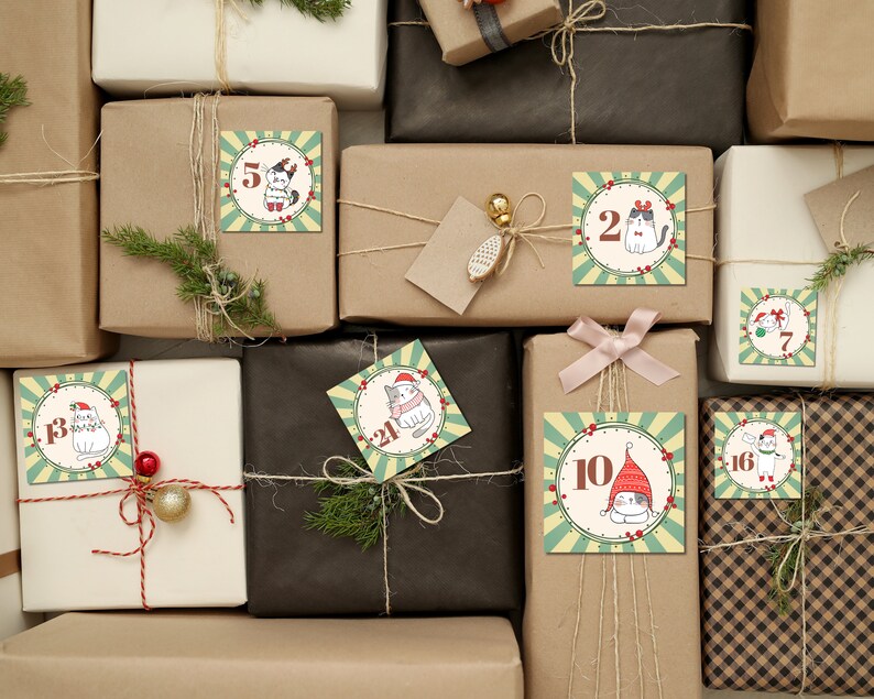 Advent Calendar, Christmas Numbers, Christmas Countdown, Advent ...