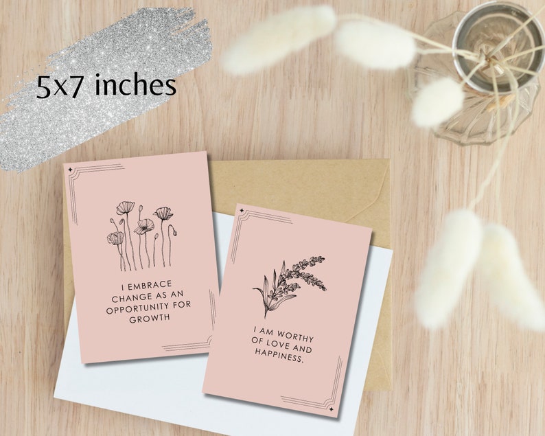 Affirmation Cards, Affirmation Card Deck, Positive Affirmation, Vision ...