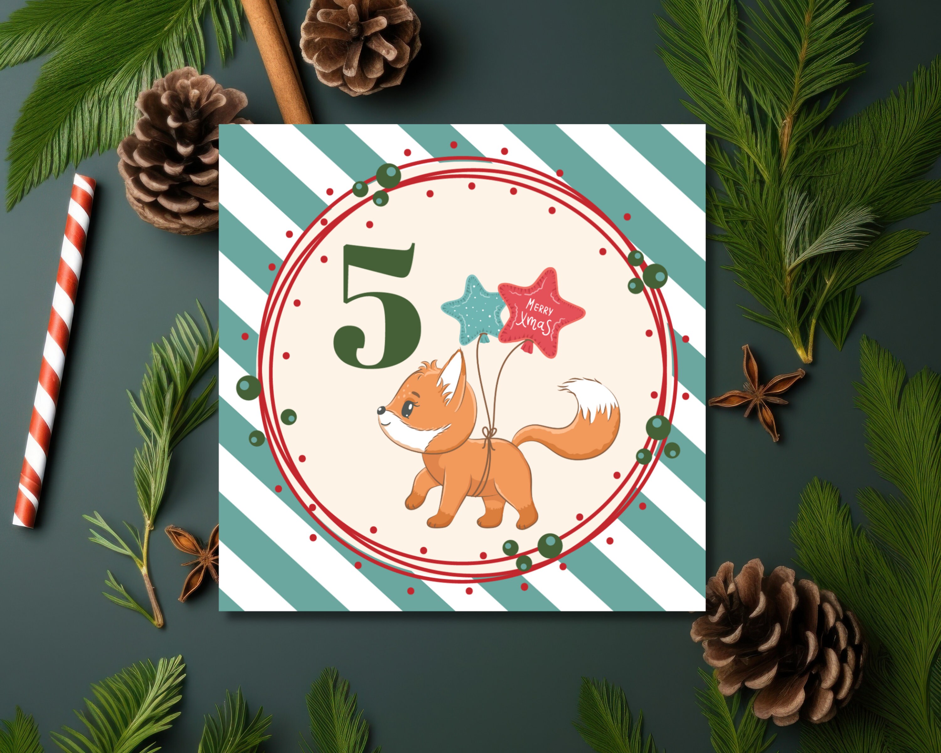 Advent Calendar, Christmas Numbers, Christmas Countdown, Advent ...