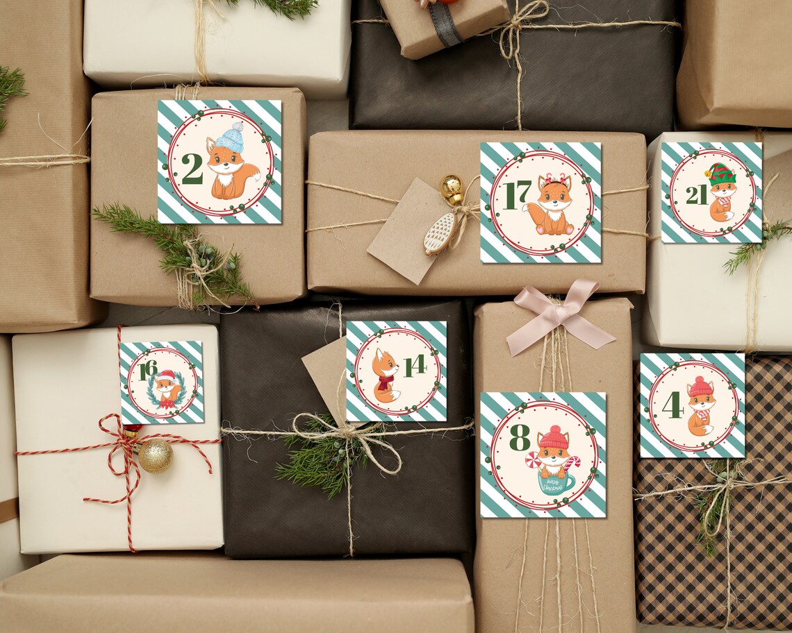 Advent Calendar, Christmas Numbers, Christmas Countdown, Advent ...