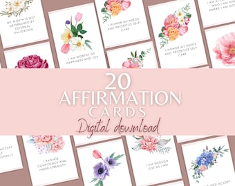 Affirmation Cards, Affirmation Card Deck, Positive Affirmation, Vision ...