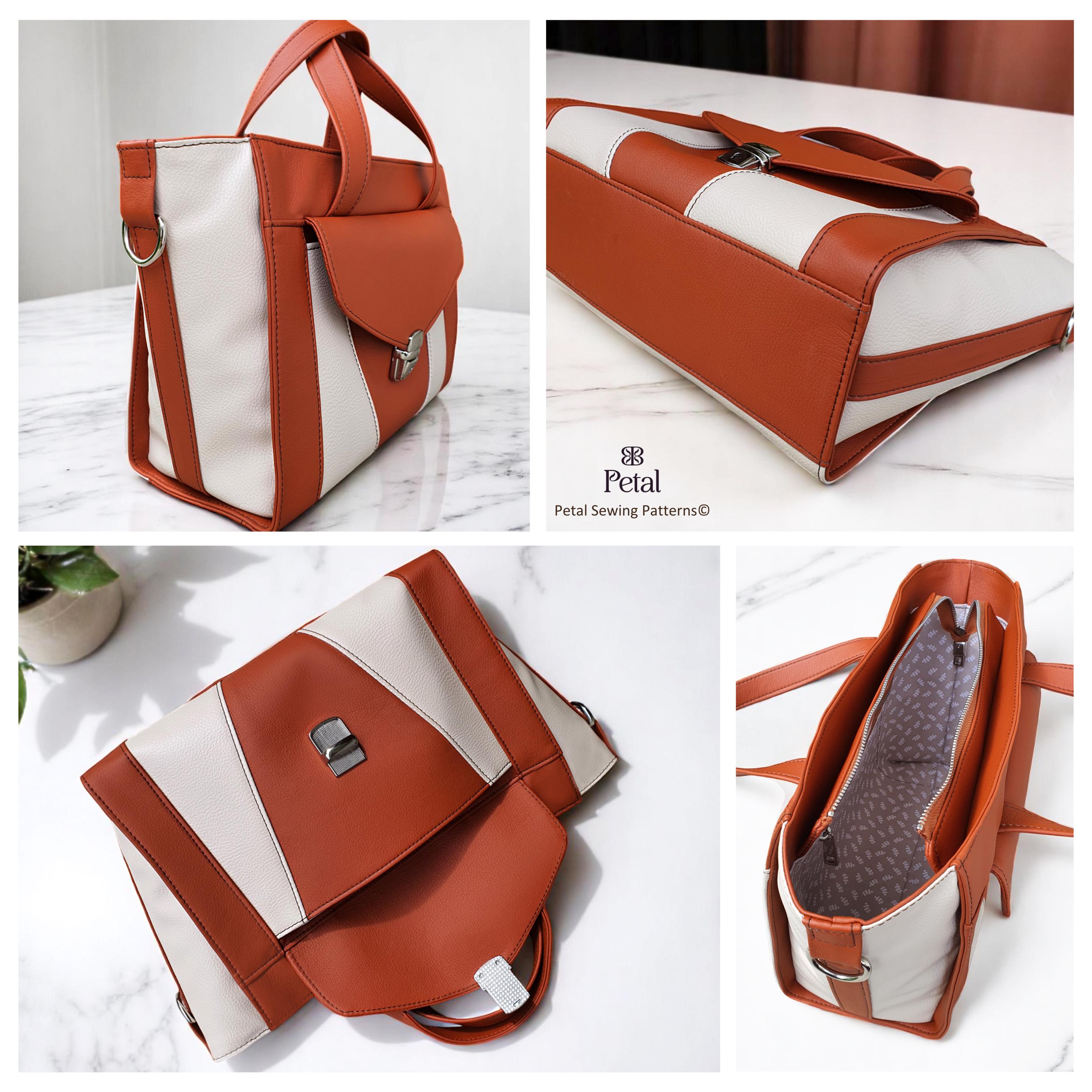 Candy Bag Sewing Pattern: 3 Variations, Crossbody & Tote (PDF Pattern ...