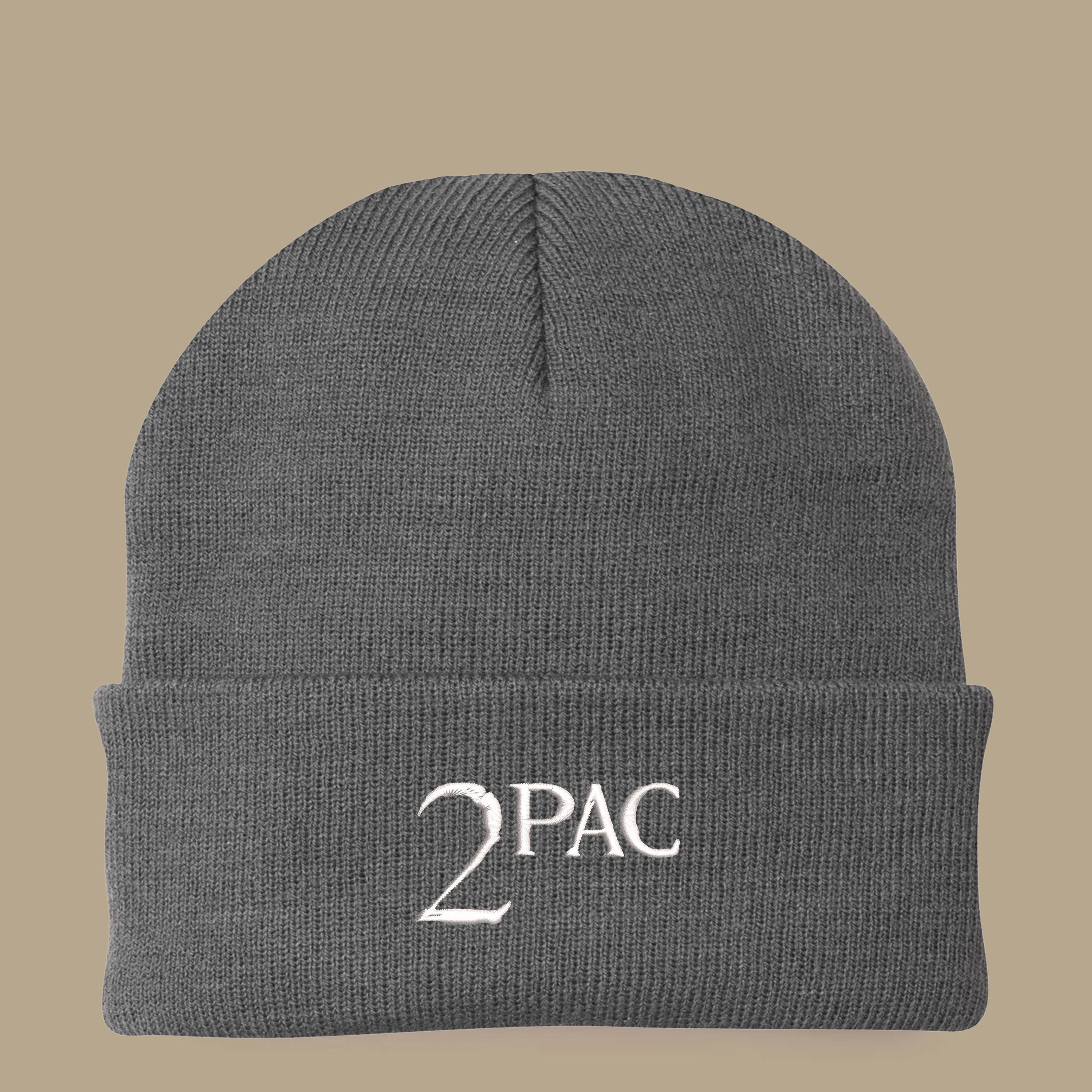 2pac Black Beanie W/white Logo Makaveli Death Row Snoop Dogg Dr Dre Suge Knight - Etsy