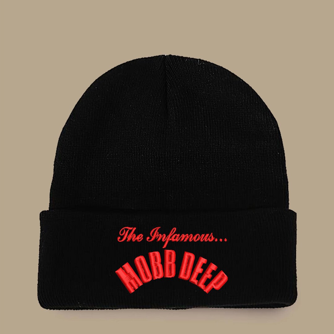 Mobb Deep the Infamous BLACK Beanie W/ RED Logo Prodigy & Havoc ...