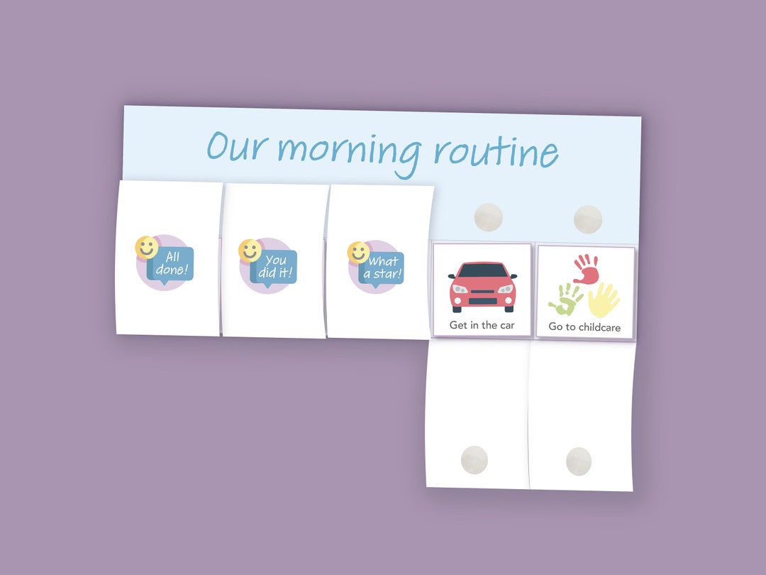 Visual Routine Chart Bundle /sleep Help/sleep Aid/sleep Consultant ...