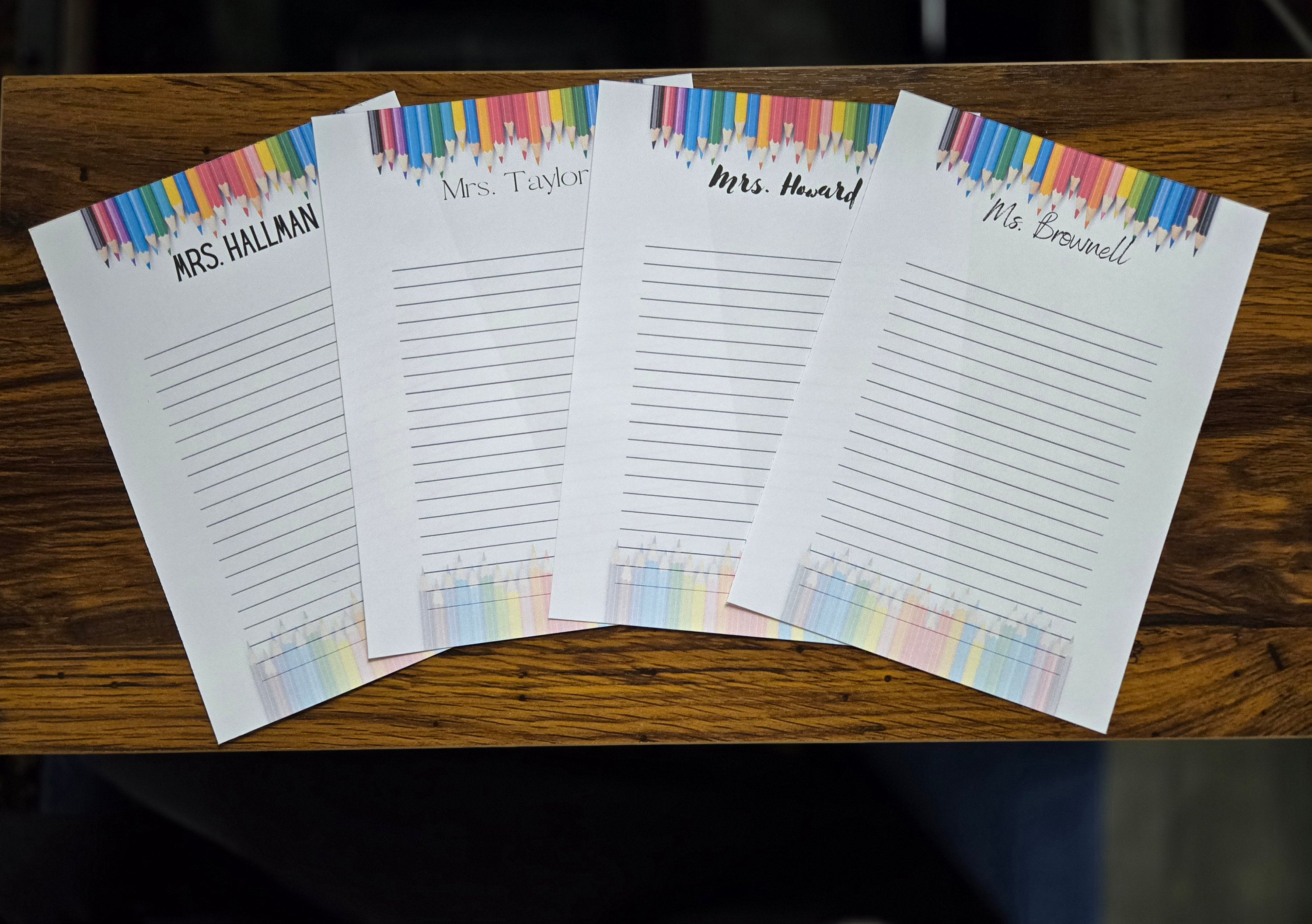 Teacher Notepads | Back to School Gift | Christian Teacher Gift Ideas ...