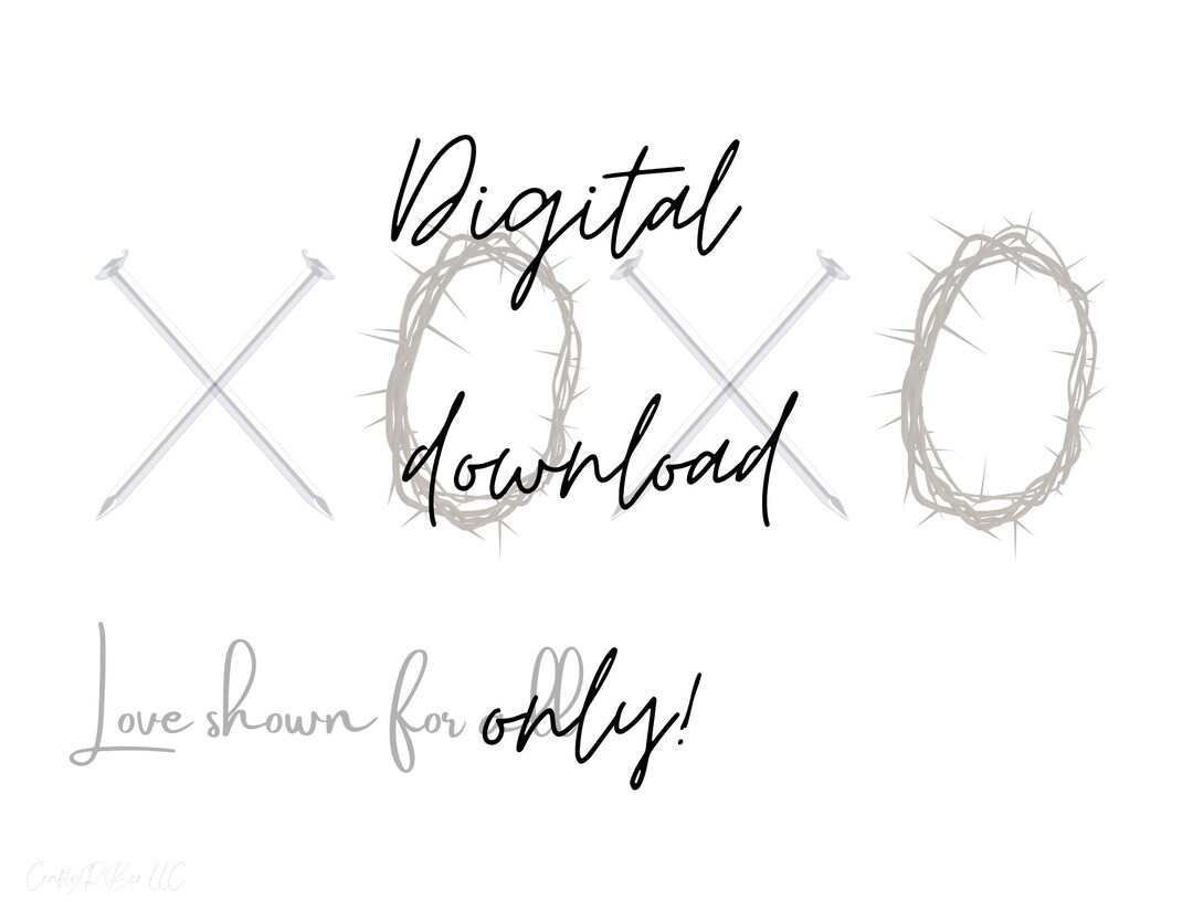 Christian Valentines Day Wall Art | Nails and Crown of Thorns | God so ...