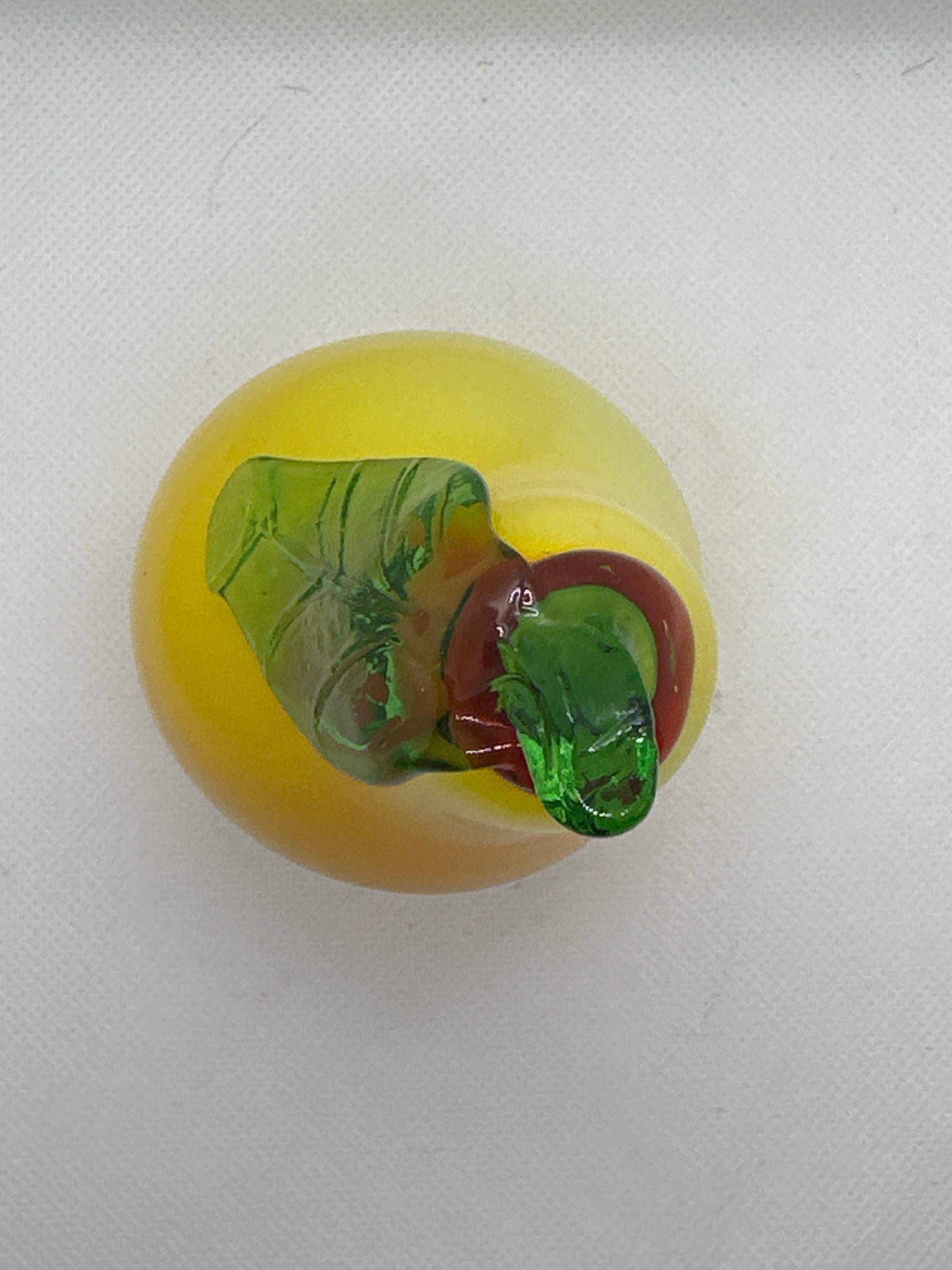 Murano Style Blown Art Glass Pear - Etsy