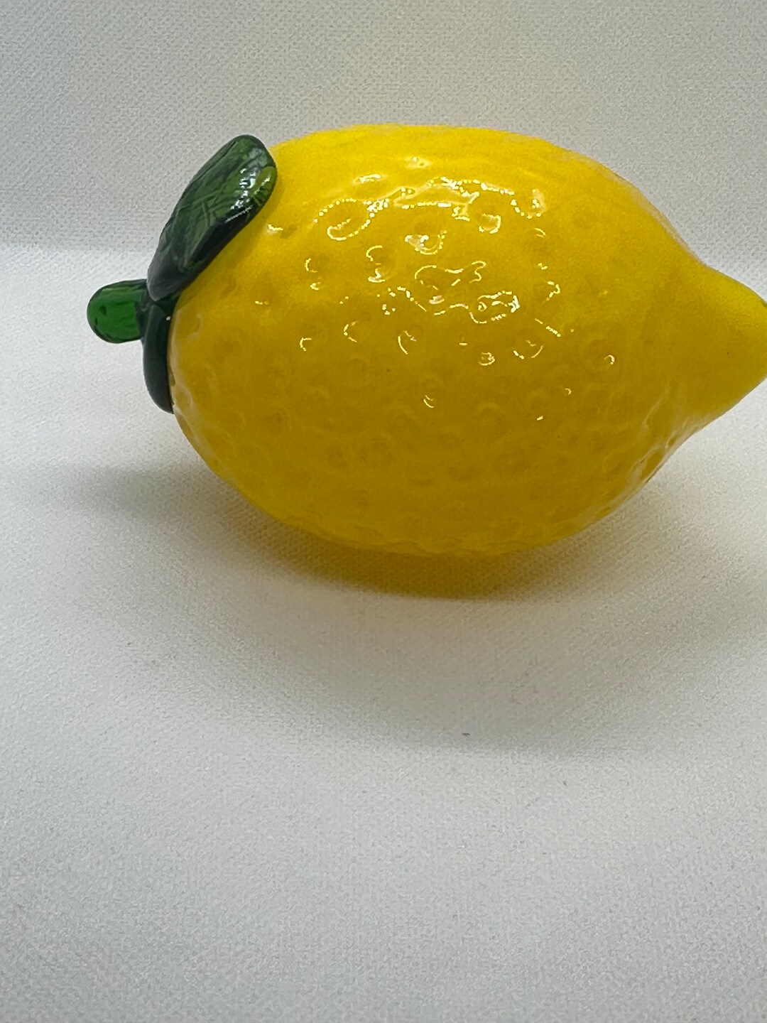 Murano Style Art Glass Lemon - Etsy