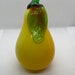 Murano Style Blown Art Glass Pear - Etsy