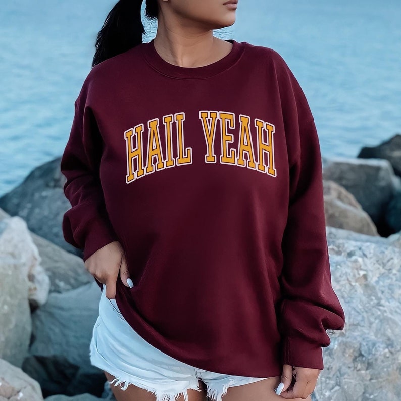 Washington Commanders Crewneck Sweatshirt hail Yeah, Vintage 90s ...