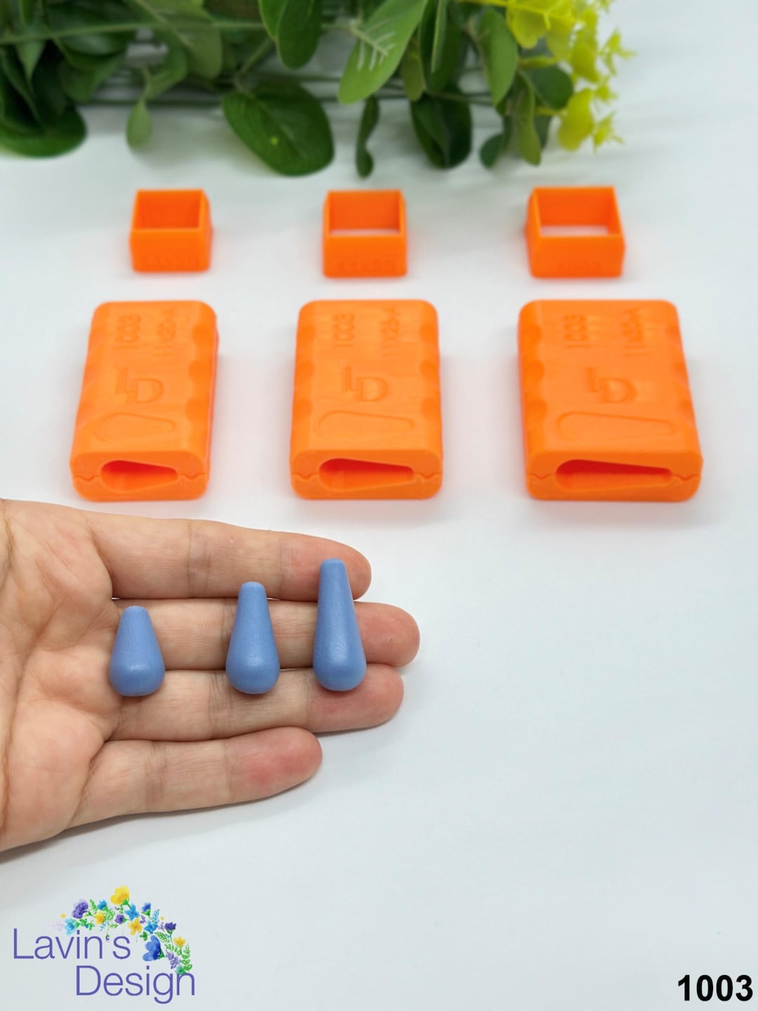 Teardrop Shape Polymer Clay Bead Roller 20mm, 25mm, 30mm, | Custom Bead ...