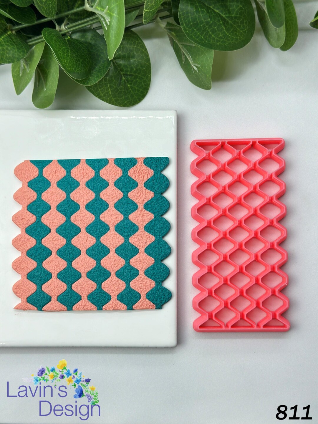 Wave Multi Clay Cutter | Uniqe Wave Shape Cutters | Wave Grid Tools ...