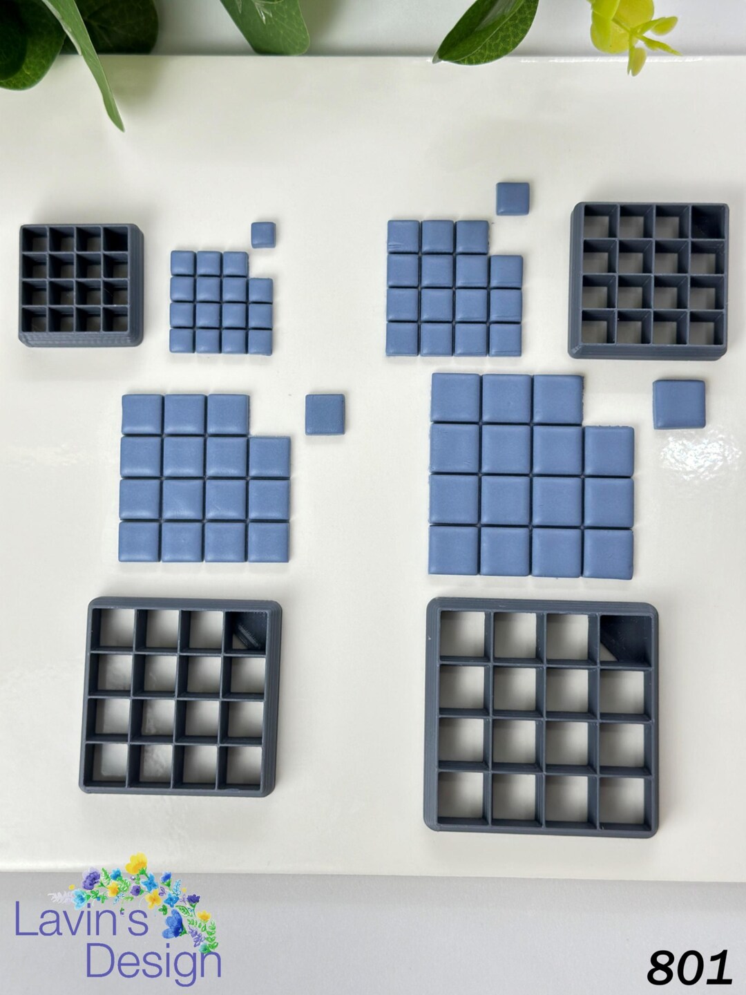 Square Multi Clay Cutter | Square Shape Cutter | Square Grid Tool ...