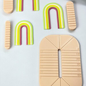 Rainbow Arch Winding Tool for Polymer Clay | Rainbow Arch Guide Set ...