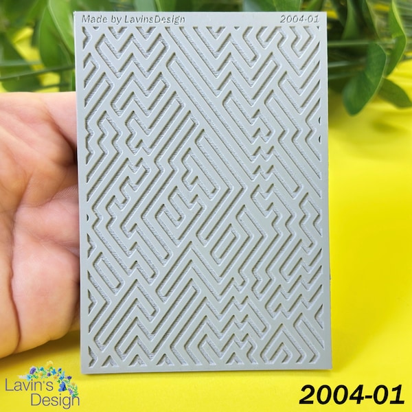 Labyrinth Stamp - Etsy