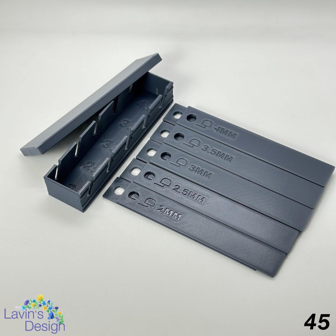 Polymer Clay Depth Guides Set With Box | Polymer Clay Tools | Clay ...