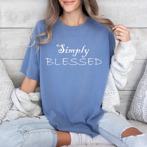 Simply Blessed Shirts - Etsy
