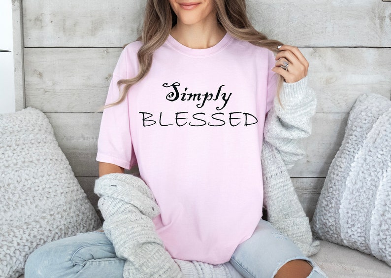 Simply Blessed Shirts - Etsy