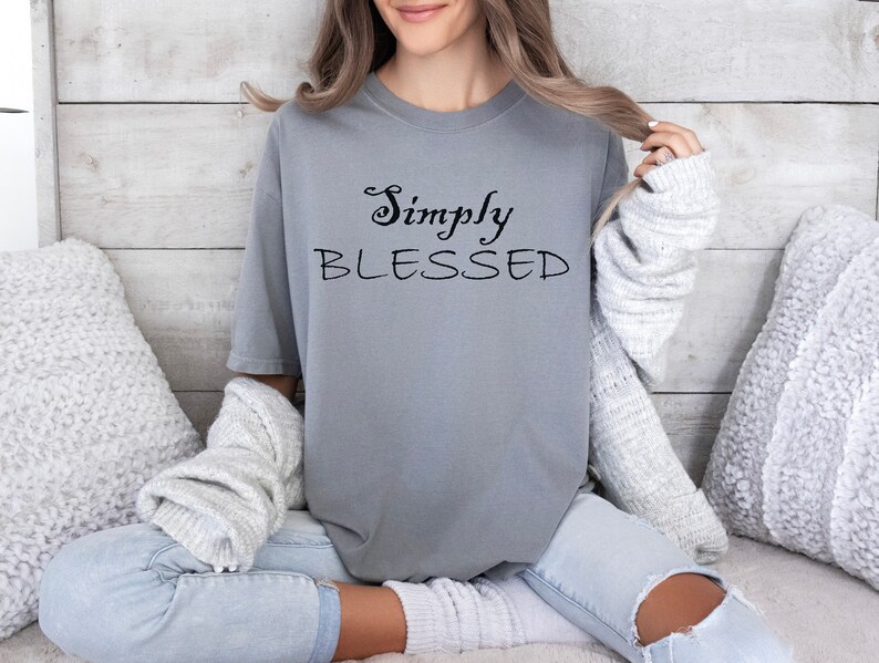 Simply Blessed Shirts - Etsy