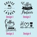 Coffee First Shirt - Etsy