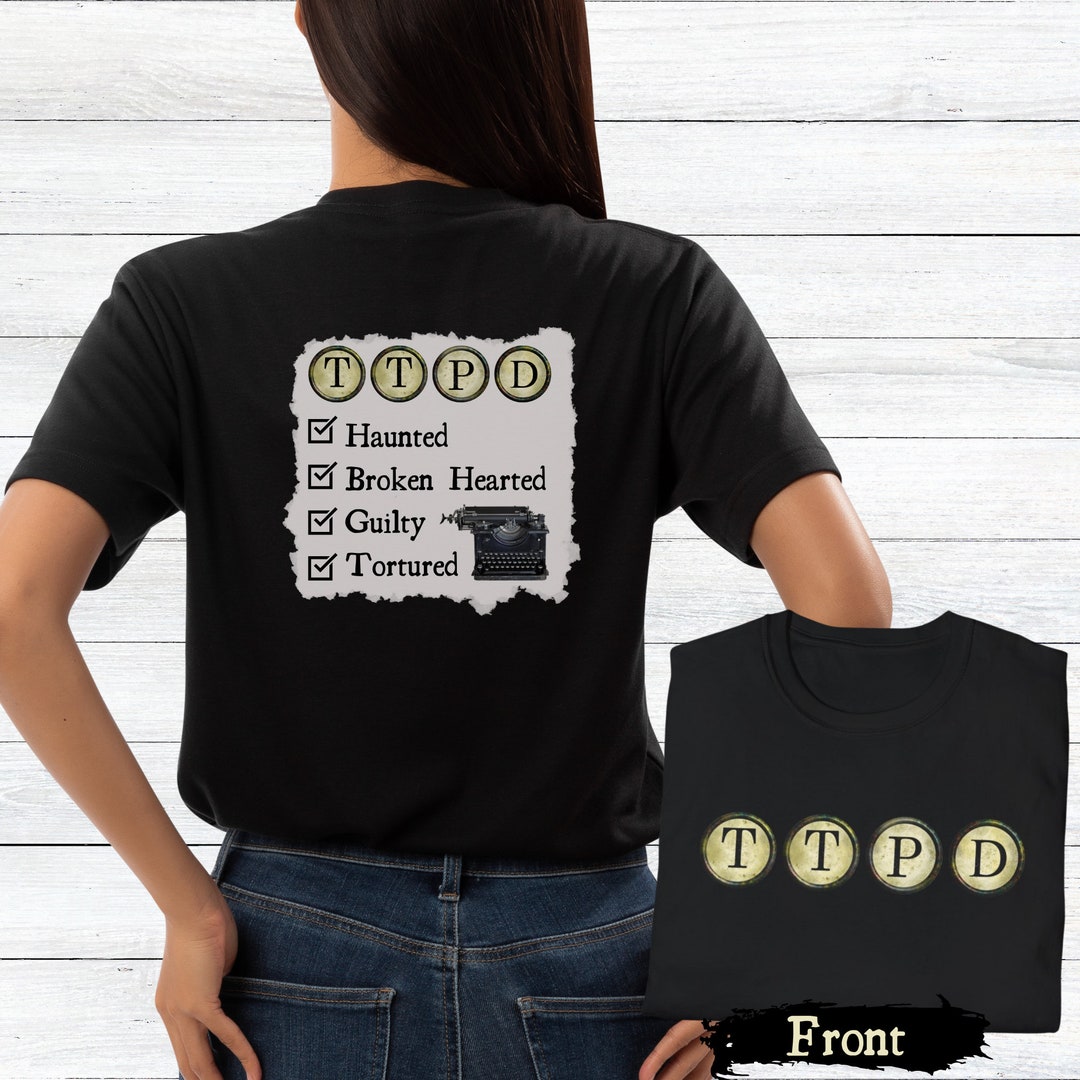 TTPD Merch T-shirt, TTPD Hoodie, Tortured Poets Crewneck, Poets ...