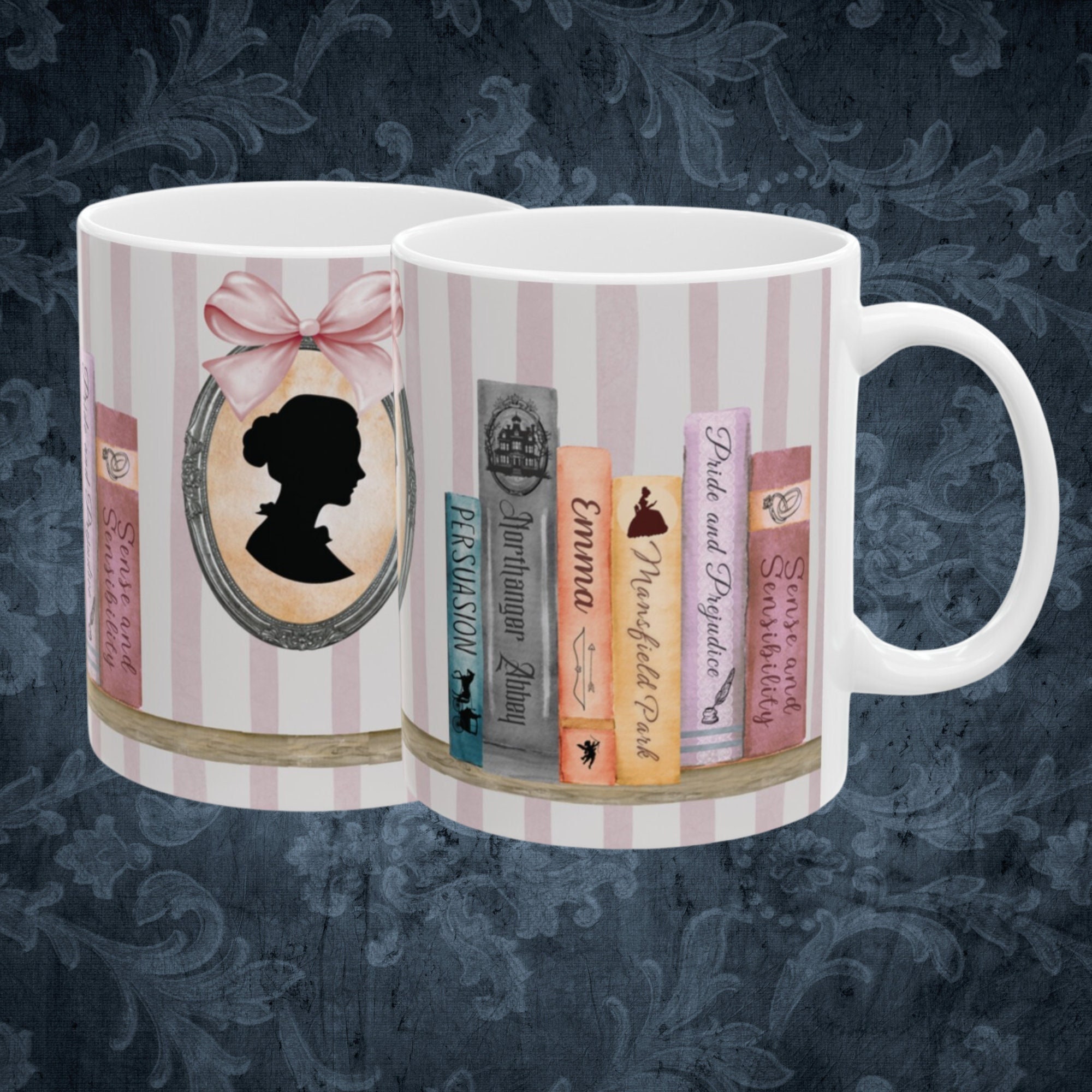 Jane Austen Gift, Pride and Prejudice Gift, Jane Austen Tea, Bookish ...