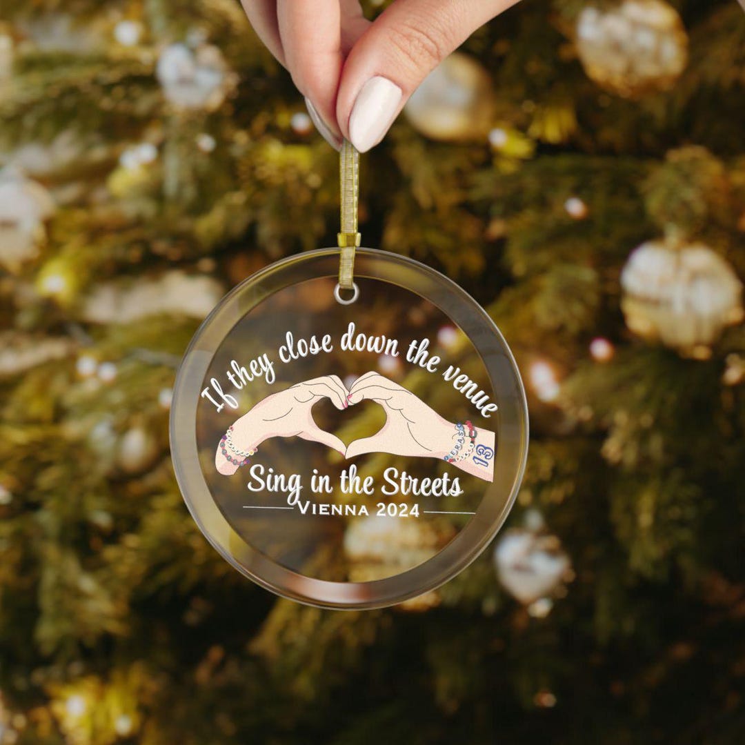 Vienna Eras Tour Concert Keepsake, Austria Concert Memory Ornament Gift ...